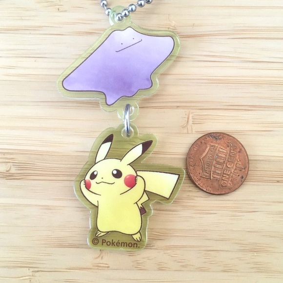 Pokemon | Accessories | Rare Pokemon Pikachu Ditto Acrylic Keychain ...